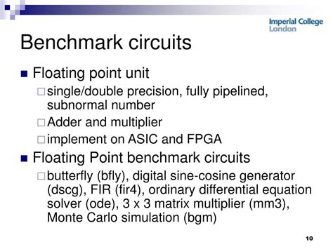 Ppt Customisable Fpga Platform For Accelerating Floating Point