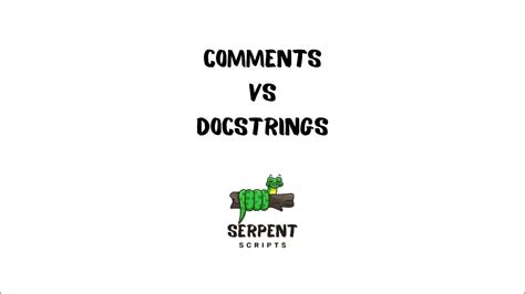 Mastering Python Comments And Docstrings Boost Your Code Readability Youtube