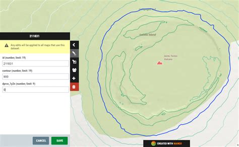 how to edit map features mango help centre
