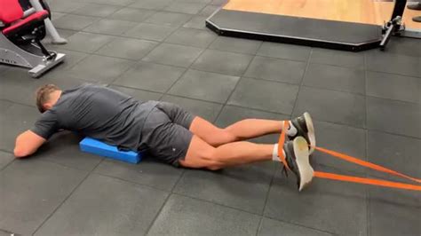 Hamstring Curl Band Resistance Myworkouts Io