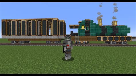 Как построить поезд Мод Create Youtube