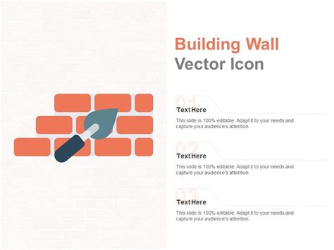 Building Wall Vector Icon Ppt Powerpoint Presentation Portfolio Graphics