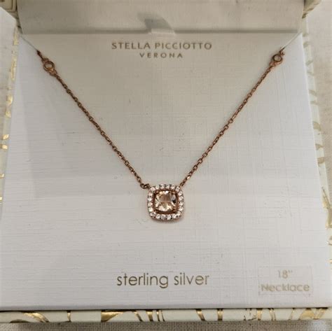 Stella Picciotto Jewelry Nib Stella Picciotto Sterling Silver Rose