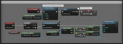 how to center mouse on screen or pop out viewport blueprints r