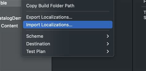 Xcode Localization String Catalog
