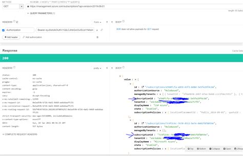 Microsoft Graph Api Is There An Api To Get The Azure Subscription