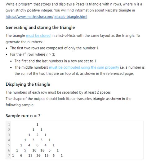 Solved Write A Program That Stores And Displays A Pascals