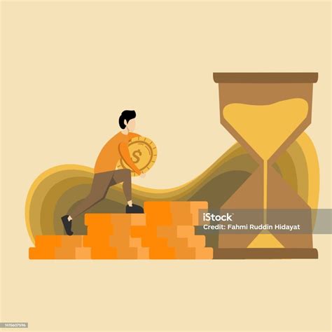 플랫 디자인 시간은 돈입니다 절약 시간을위한이 디자인 투자 저축 보험 재정 계획 개념에 대한 스톡 벡터 아트 및 기타 이미지 Istock