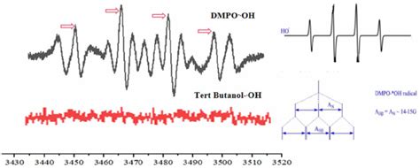 Esr Spectrum On A 10 Min Water Sample Download Scientific Diagram