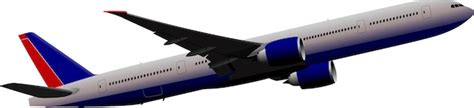 공기 벡터 일러스트 레이 션에 비행기 프리미엄 벡터