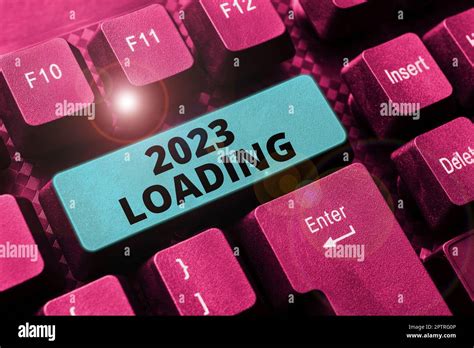 Text Caption Presenting 2023 Loading Word Written On Advertising The Upcoming Year Forecasting