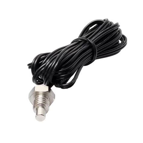 High Temperature Silicone Wire Fix Temperature Sensor M10 Thread Pt1000 Ds18b20 Ntc10k