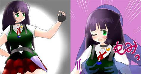 女の子 敵を挑発したら胸を揉まれた戦うヒロイン らもずず ららすけのイラスト Pixiv