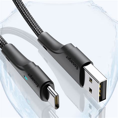 کابل تبدیل Usb به Usb C ایساگر مدل Lsa01 طول 2 متر