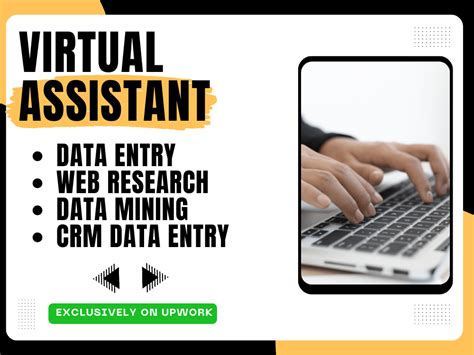 Data Entry Web Research Typing Copy Paste And Virtual Assistant Upwork