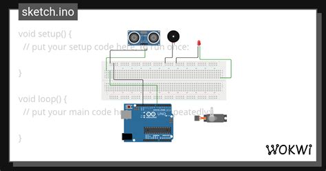 Palang Pintu Otomatis Wokwi Esp32 Stm32 Arduino Simulator