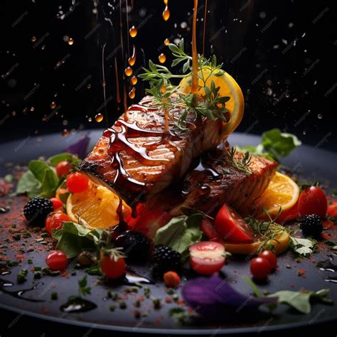 Highresolution Image Of Delicious Food Vibrant Colors Gourmet