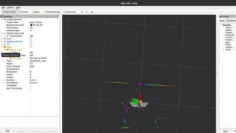 Octomap 2d Map Nothing To Publish Octree Is Empty Rros