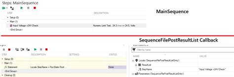 Unable To Read Data In Resultlist Through Sequencefilepoststep Callback