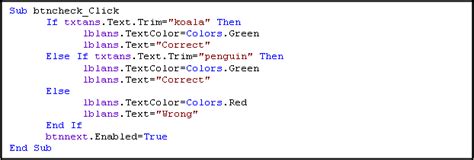free lessons for a quiz app example simple basic4android program