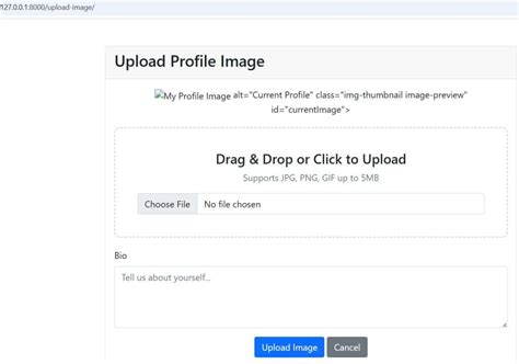 Upload Images In Django