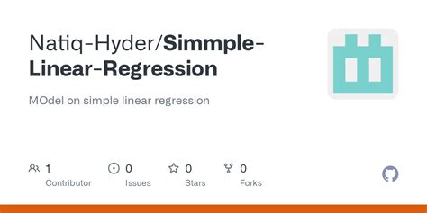 Github Natiq Hyder Simmple Linear Regression Model On Simple Linear Regression