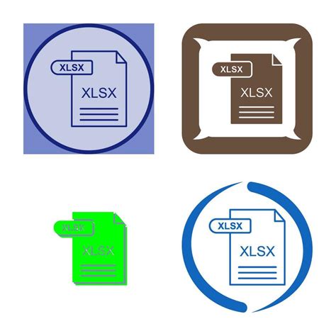 Xlsx Vector Icon 31675060 Vector Art At Vecteezy