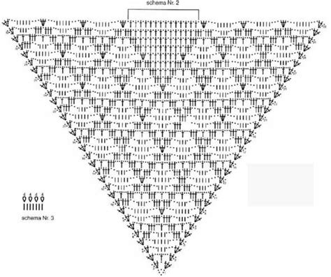 Схемы для шалей крючком Обсуждение на Liveinternet Российский Сервис