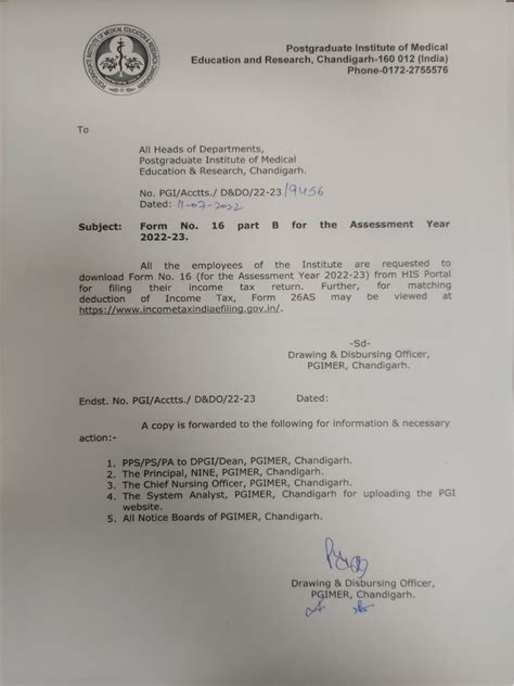 Form 16 Part B Pdf Pdf