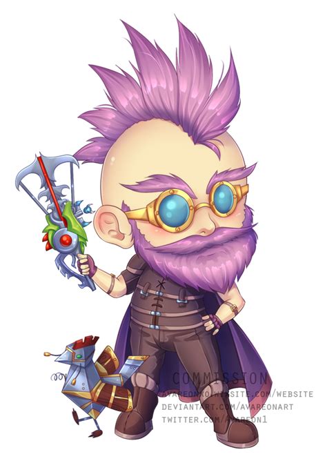 [comm] Chibi Dwarf By Avareonart On Deviantart