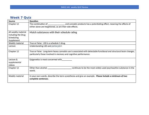 Weekly Quiz Review Week Tagged Week Quiz Source Question Chapter The Combination Of