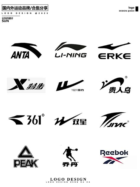 国内外顶级运动品牌logo大集合！激发你的运动灵感 整理了一组国内外知名运动品牌的logo设计作品。这些logo代表了顶级运动品牌的力量、创新和独特性，无论你是运动爱好者还是设计迷，相信这些