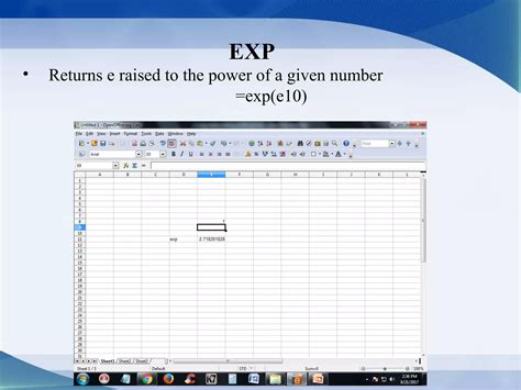 Apache Open Office Spreadsheet Rdsivakumar Ppt