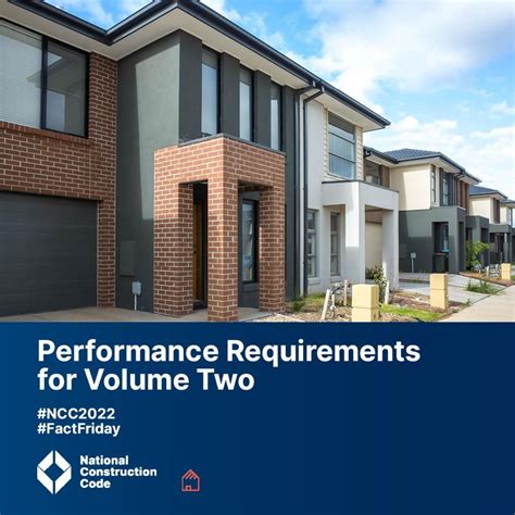 Ncc Performancerequirements Factfriday National Construction Code