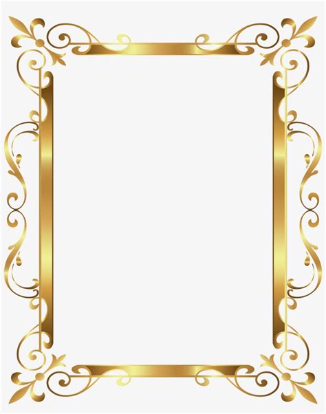 Frame Border Vector Png 57 Koleksi Gambar