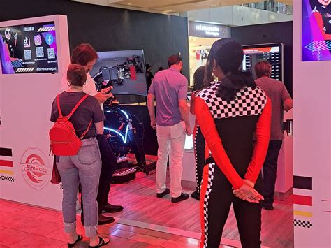 I Simrace Full Motion Race Car Simulation Fashion Show Mall 2025