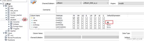 Mysql数据库13——插入数据（insert）视图向student表中插入一个数据 Csdn博客