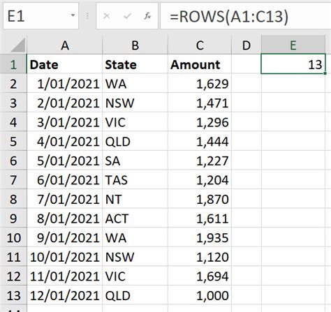 how many rows and columns in a range a4 accounting
