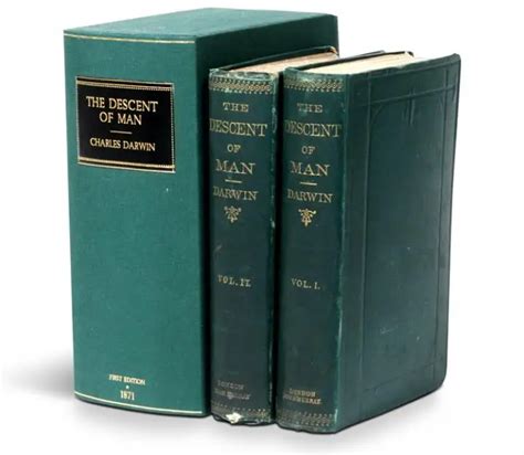 The Descent Of Man And Selection In Relation To Sex Darwin Charles