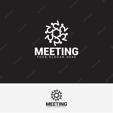 경영 컨설팅 로고 디자인 벡터 템플릿 프리미엄 벡터