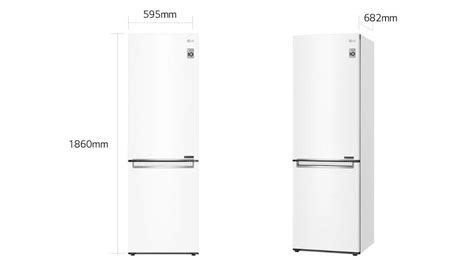 Kombinovaná chladničky LG GBB61SWJMN - LGshop.cz