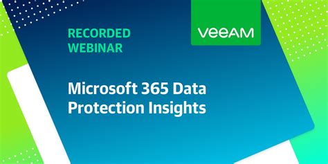 Microsoft 365 Data Protection Insights