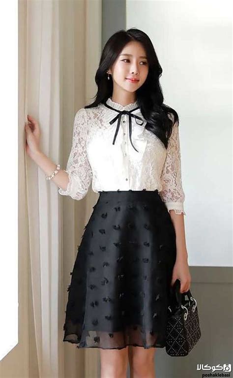 مدل لباس مجلسی دخترانه بلوز دامن