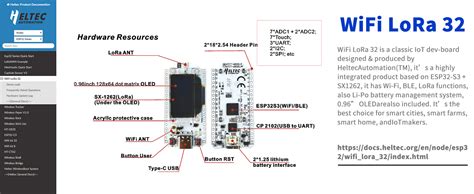 Esp32 Lora V3 Development Board 1100mah Battery N30 Protect Case Set With