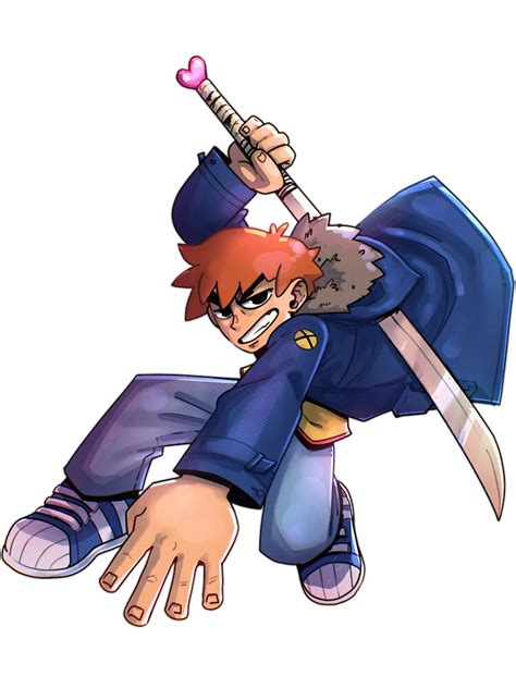 Scott Pilgrim Png Render 18 By Spider Monkie On Deviantart