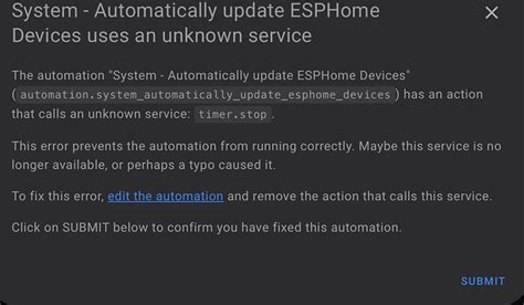 Auto Update Esphome Devices Via Automation Configuration Home Assistant Community