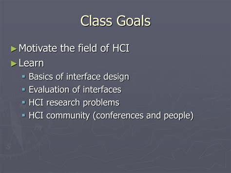 Introduction To Hci Human Computer Interaction Ppt