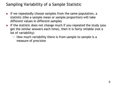 Ppt Sampling Variability And Confidence Intervals Powerpoint