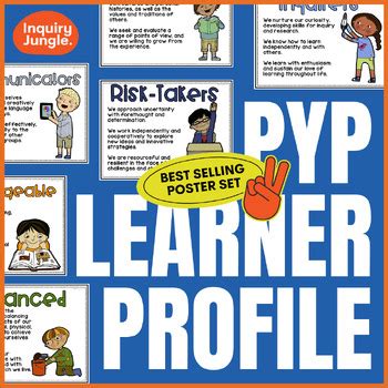 IB Learner Profile Posters For The PYP MYP Or DP Classroom By Tara Lee Gray