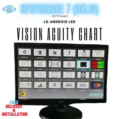 Oc7 Led Vision Acuity Chart At ₹ 18000 Piece Vision Chart In New Delhi Id 2853460132691